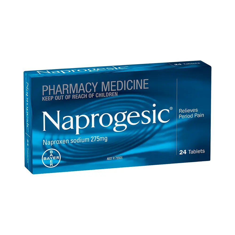 Naprogesic Period Pain Tablets 275mg | Pharmacy World Australia