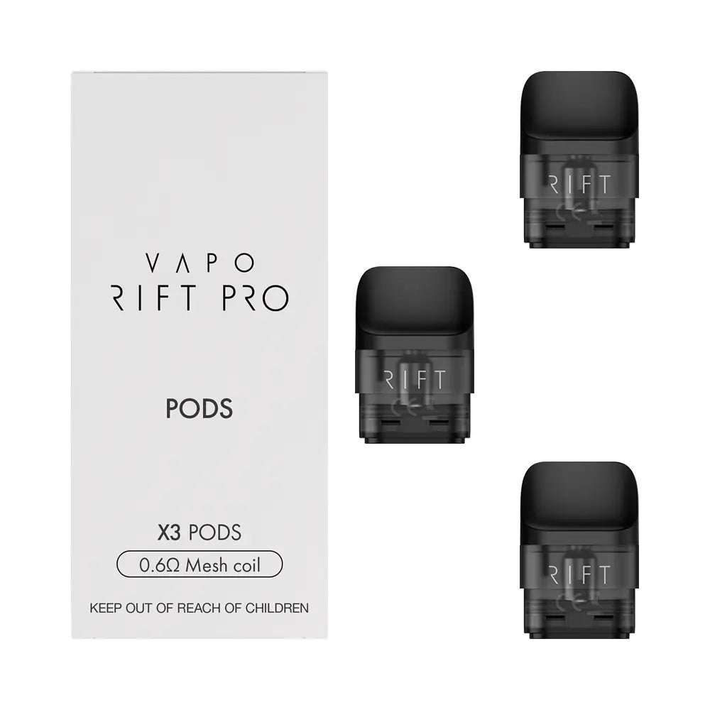 VAPO Rift Pro Replacement Pods (3pk) | Pharmacy World Australia