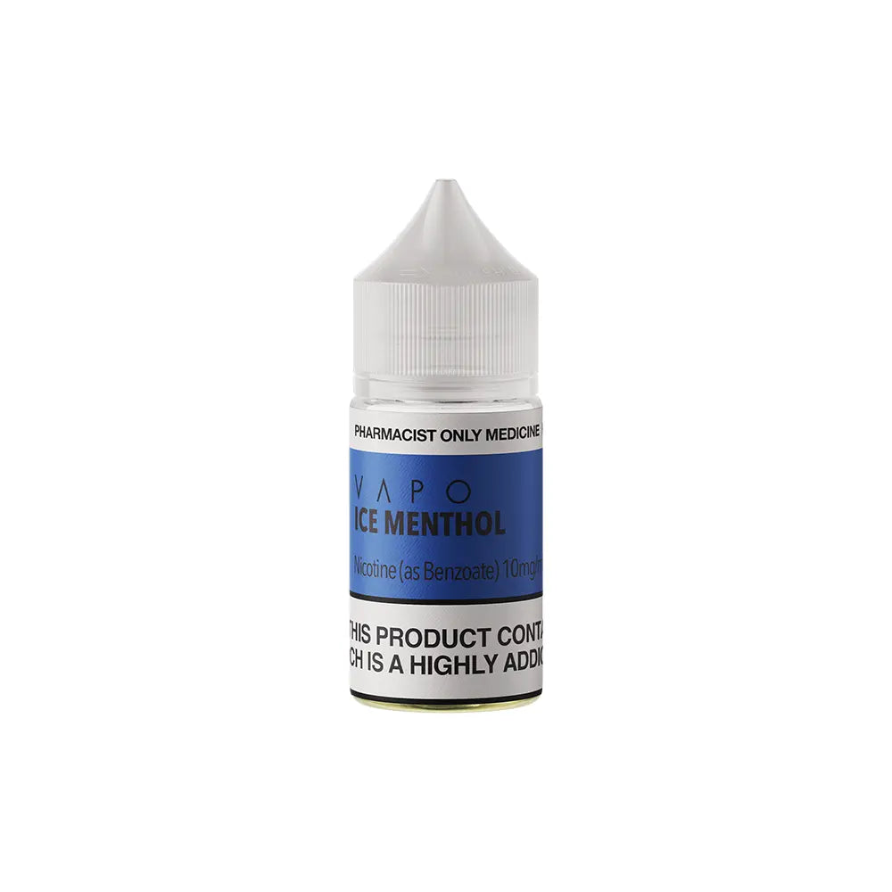 Vapo Ice Menthol 30mL - Nicotine Salt | Pharmacy World Australia